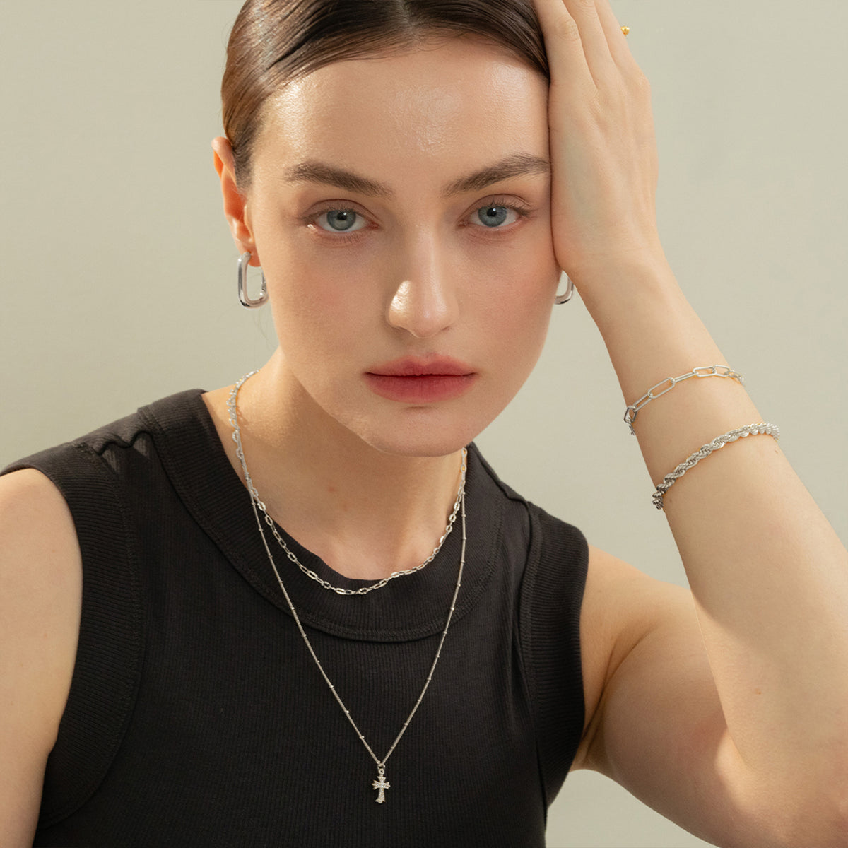 Beloved Cross Necklace Set – Bearfruit Jewelry